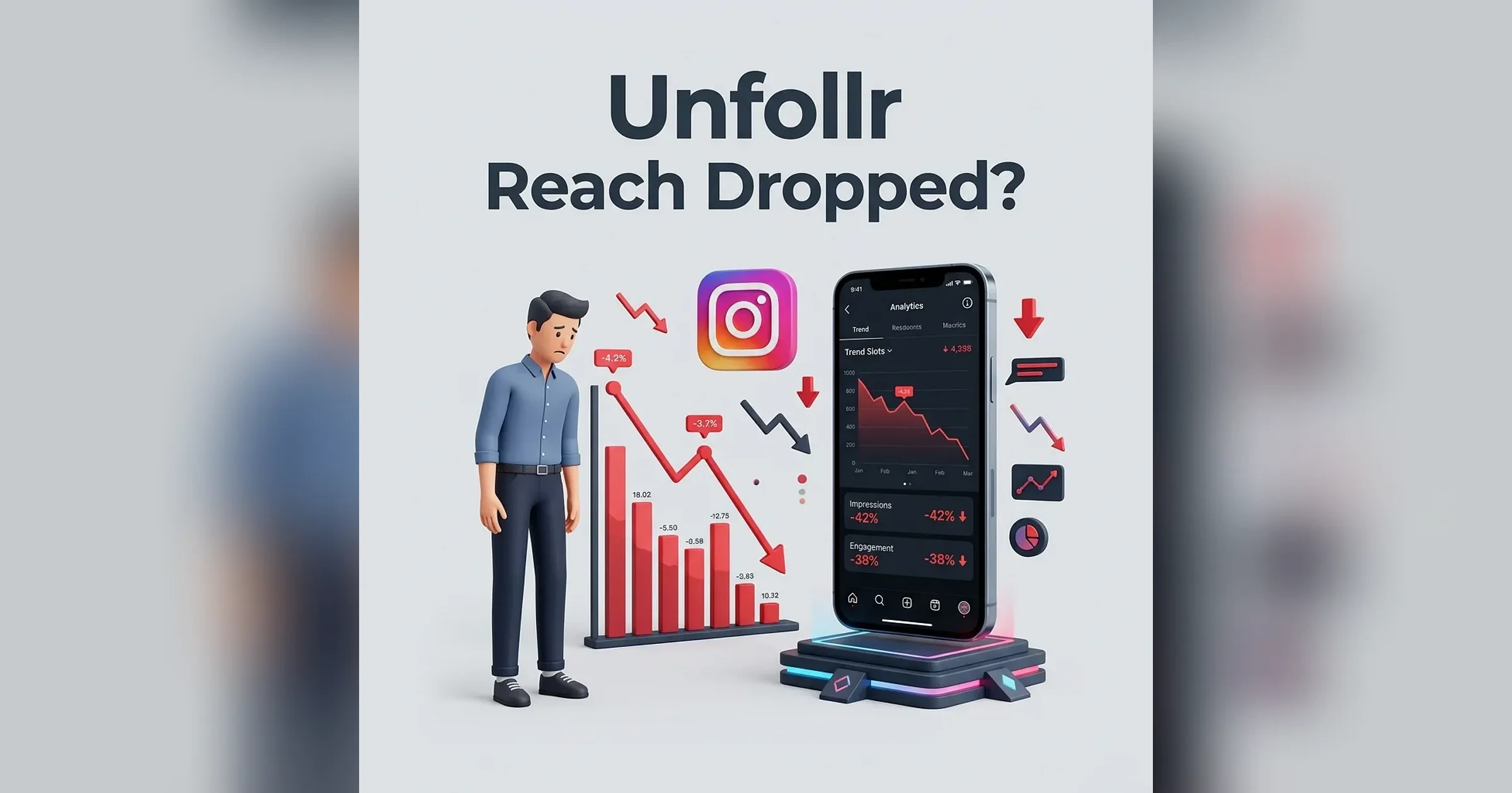 Instagram Reach Dropped in 2026? Here's Why (and Fix) - Unfollr Blog